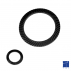 Conical washer, double notched 8mm spring steel zinc nickel black ...
